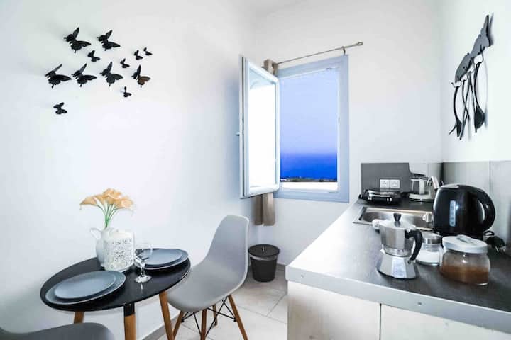 Elkaza Couple Villa Fira City Sunrise&ocean View - Santorini