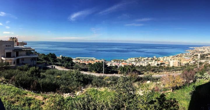 Quiet★comfy★epic Seaview, 3 Bedrooms Apartment - Lebanon