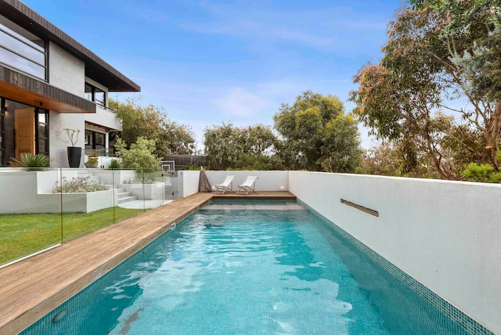 Beach Dreams- Beach, Spa, Pool, Gym + Cinema - Barwon Heads