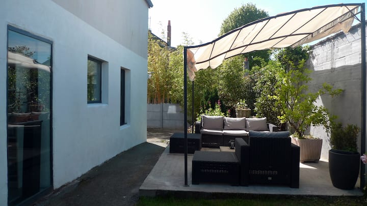 Chambre Indépendante Avec Sdb Et Terrasse Privée - Saint-Malo