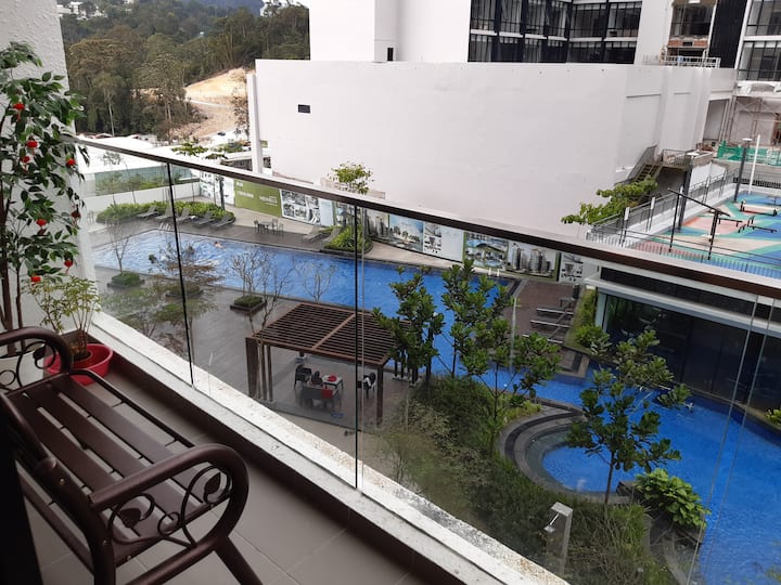 Holiday Home @ Midhills Genting (Free Wifi) - ベントン