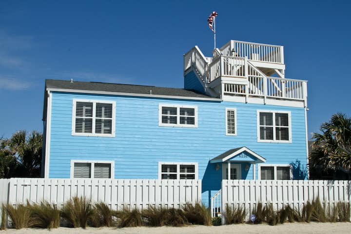 Summer Wind Oceanfront Beach Home - Vilano Beach, FL