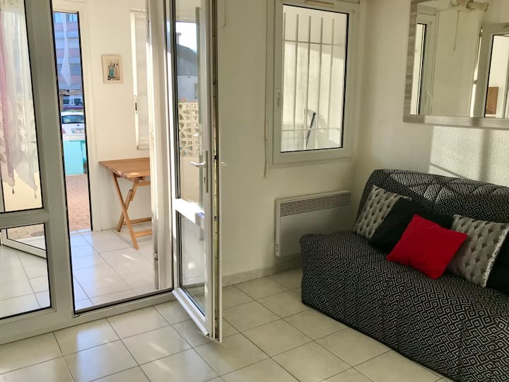 Z. F2 Jardin Et Parking, Plage 50 Mètres - Villeneuve-lès-Maguelone