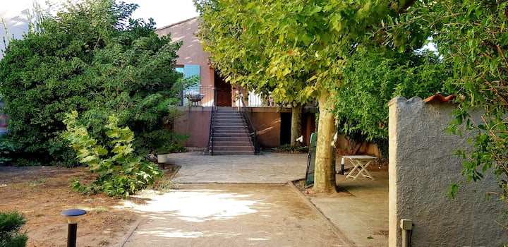 Villa Provençale Cœur De Village Proximité Plage - Sausset-les-Pins