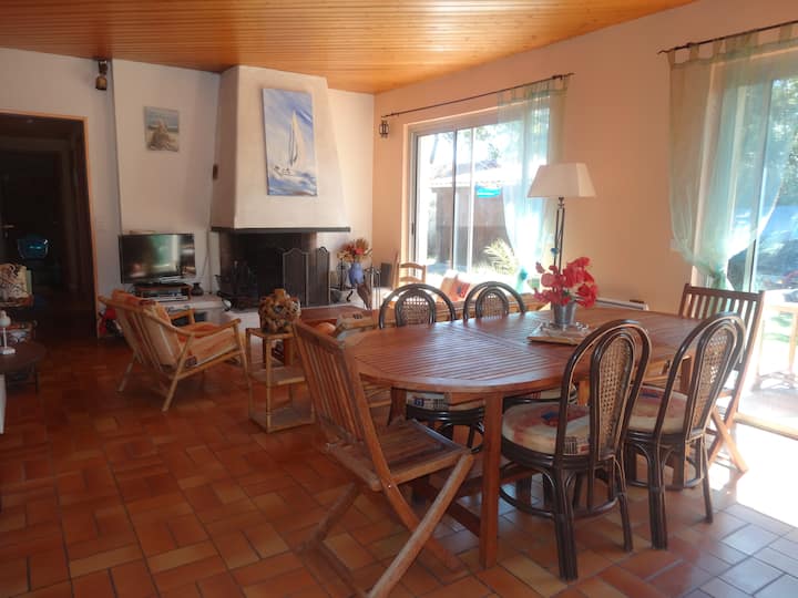 Villa 8 Pers Au Calme  à 3mn à Pied  Des Plages - Cap Ferret