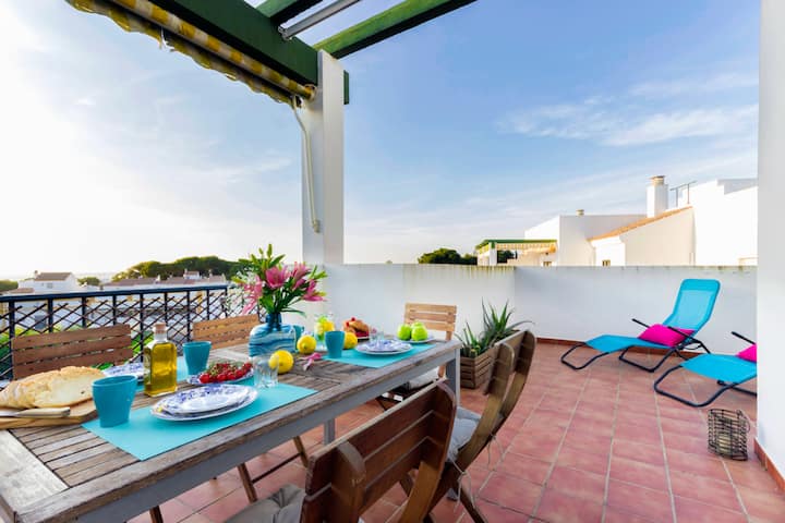 ÁTico 5min Playa. Garaje/wifi/pisci - Conil de la Frontera