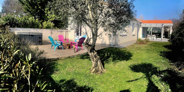 Maison 900m De Plage Du Bureau, Au Calme, 8 Pers - Saint-Palais-sur-Mer