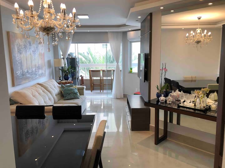 Lindo Apartamento Com 3 Quartos Em Frente A Praia - Caraguatatuba