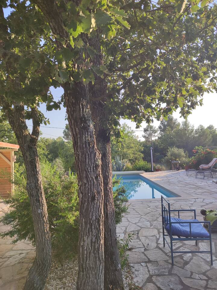 Chambre Avec Sdb Privative  Avec Piscine - Quinson