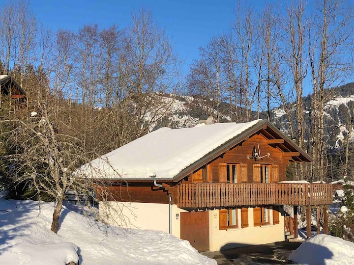 Chalet Chocolat 10 Personnes - Vue Imprenable - Châtel