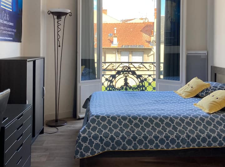 Centre-ville, F2 Très Calme 35m² 4 Pers - Vichy