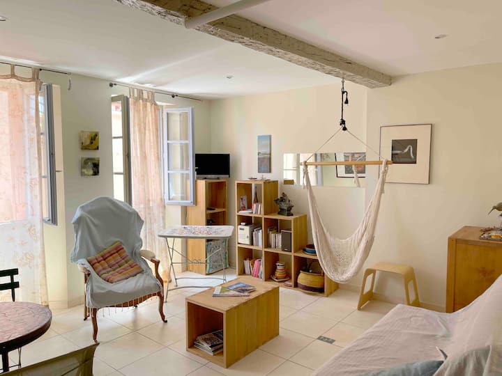 T2 Cosy | 2 Pas De La Plage | Vue Sur Mer | Clim - Collioure