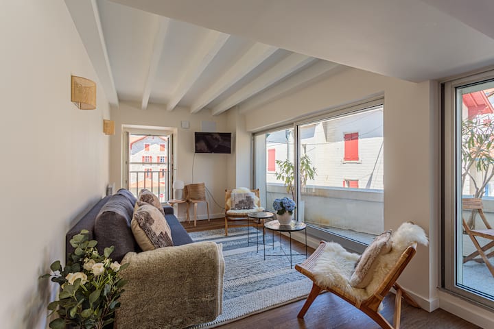 Cosy Place 2-4 Pers. Terrasse. Hypercentre + Plage - Biarritz