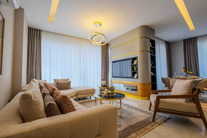 Шикарная квартира 2+1 в Viamar - Mahmutlar