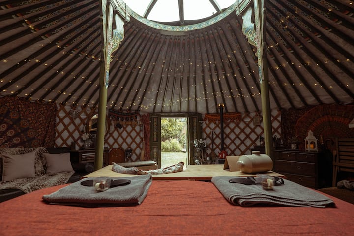 The Little Yurt Retreat - Rural city centre break! - Yurts for Rent in ...
