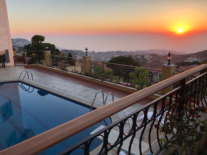 Villa Beirut,lebanon Alley. *Breathtaking Views* - Lebanon