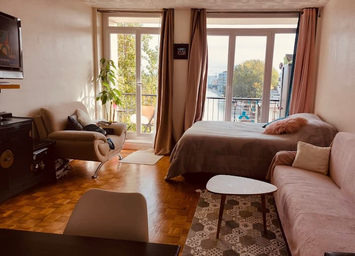 Studio Vue Canal - Aubervilliers