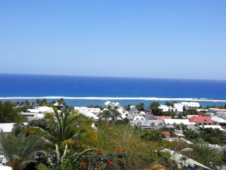 Studio Saint Leu Centre * Belle Vue Mer * - Saint-Leu
