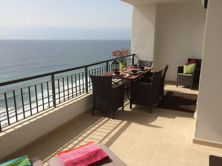 Frontal Firstline Seaview - 2 Luxury Pools - Nerja - Torrox Costa