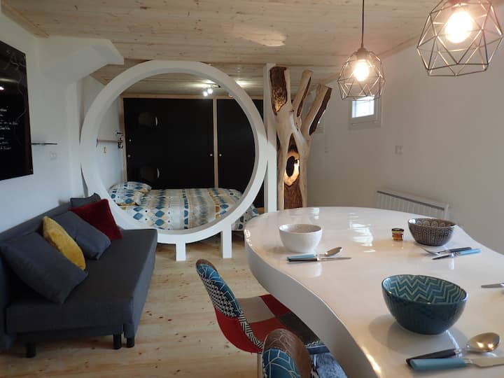 Studio Sur Les Hauteurs De Mercury - Albertville