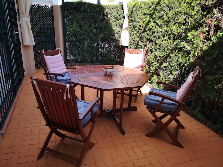 Maison 2 Plt,3 Chamb,5 Lits,6 Páx,2 Bains, Jardin. - Rota