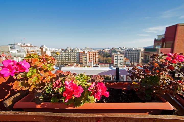 Penthouse, Terrasse, Vues Sur La Mer, Gracia! - Barcelona