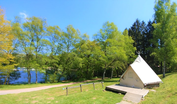 Tipi 4 Pers Au Bord Du Lac Des Settons - Lac des Settons