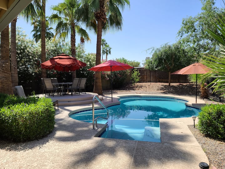 Limpio, Tranquilo, Privado 3hab, 3 Baños, Loft, Piscina Privada - Chandler, AZ