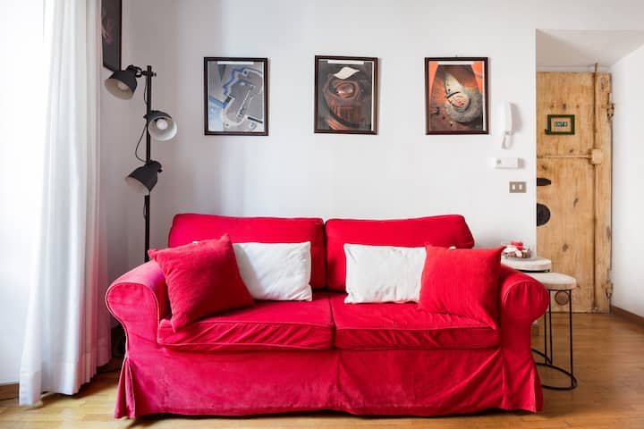 Discover Piazza Navona From A Characterful Apartment. Casa Del Fico - Rome