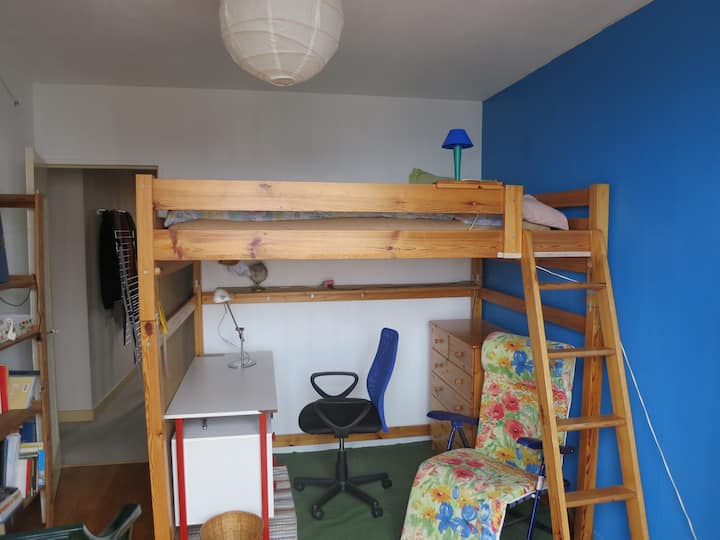 Chambre Bleue - Rennes