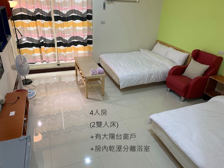 鹿港 鹿遊人文民宿 4人房 - 線西鄉