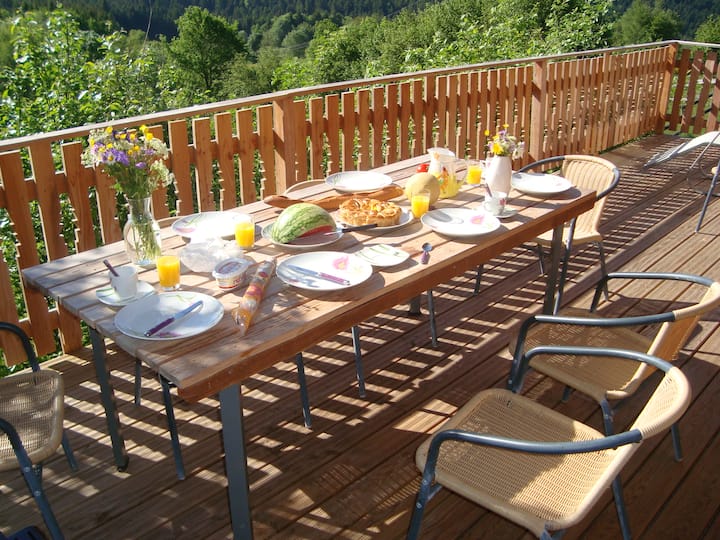 Chalet Confortable Avec Vue Magnifique - Gérardmer
