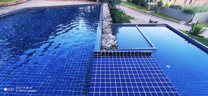 2suítes Frente Pro Mar Piscina-casa Cond. Fechado - São Sebastião