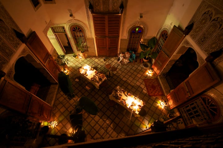 Riad Saada, Location En Exclusivité Avec Personnel - Fès