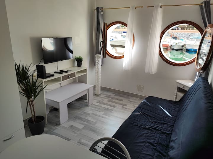 Studio " Les Pieds Dans L'eau" - Mandelieu-la-Napoule