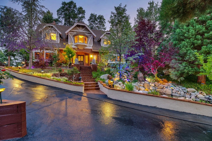 Candyland Estate,guest House,indoor Spa, Sauna And Dock For Swimming And Fishing - Lake Arrowhead, CA