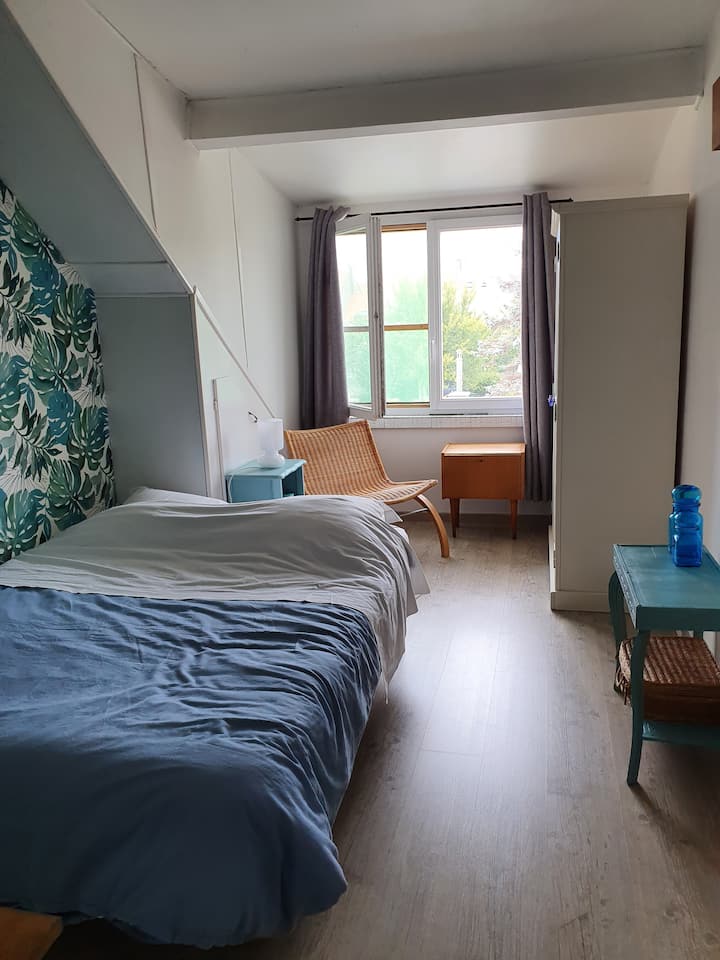 Chambre Bleue - Hardelot-Plage