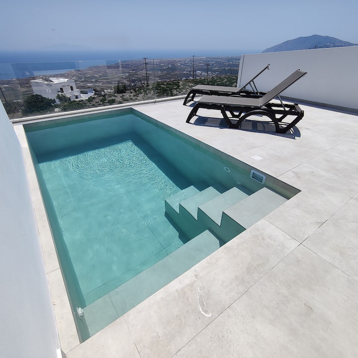 Exclusive Pool With Sea View H6 - Santorini