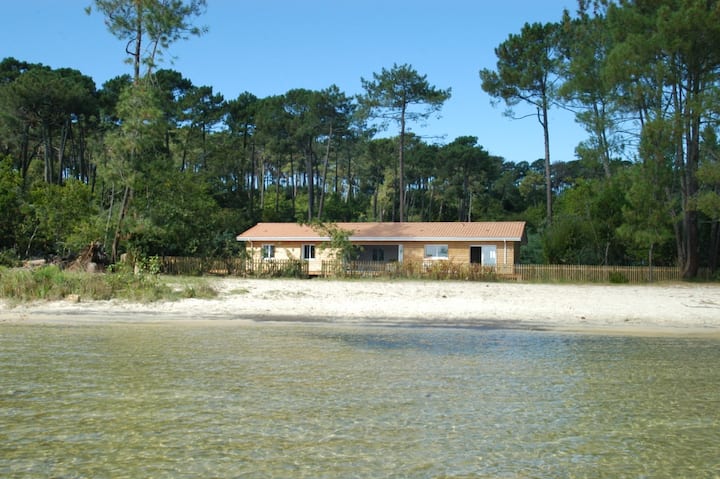 Villa Au Calme Avec Accès Direct Sur Le Lac - Sanguinet