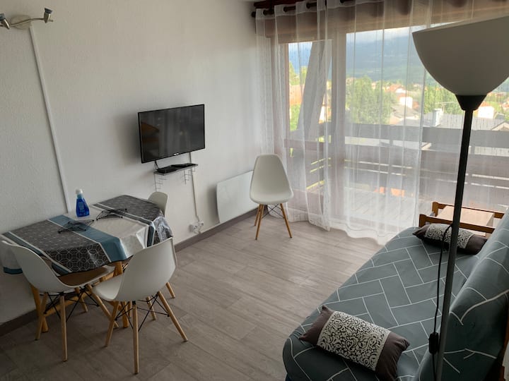 T2 Cabine (Wifi, Garage, 4/6 Personnes) - Font-Romeu-Odeillo-Via