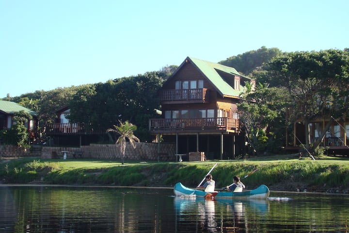At Rest:  Self-catering Log Cabin - Wilderness