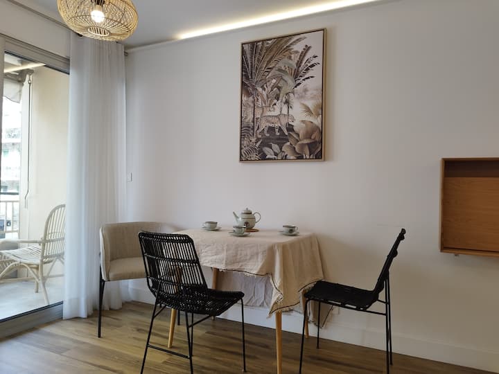Renovated Flat With Terrace And Air Conditioning - Plage de Cannes