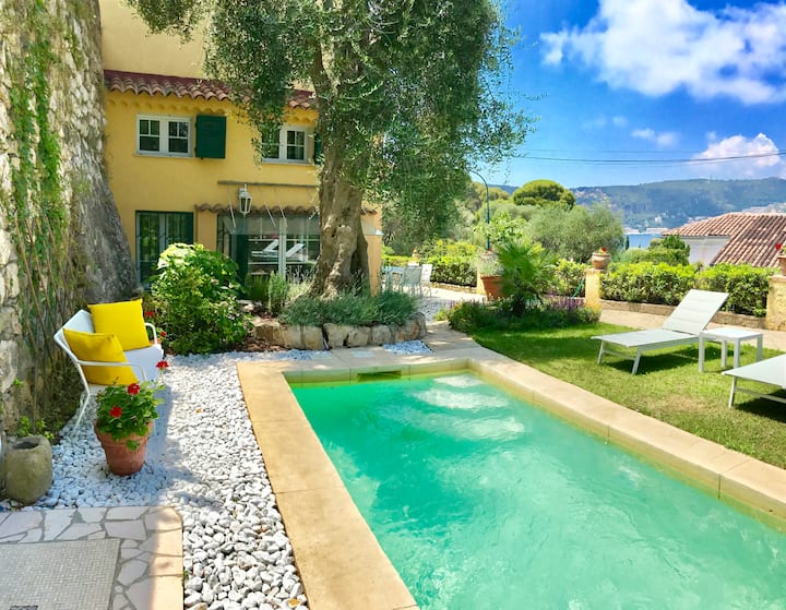 Villa Le Relais: Appartement Avec Piscine Vue Mer - Saint-Jean-Cap-Ferrat