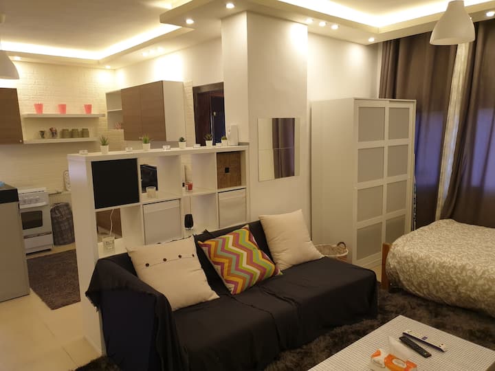 Studio Apartment In Al Thahir Area,marj Al Hamam. - Amman