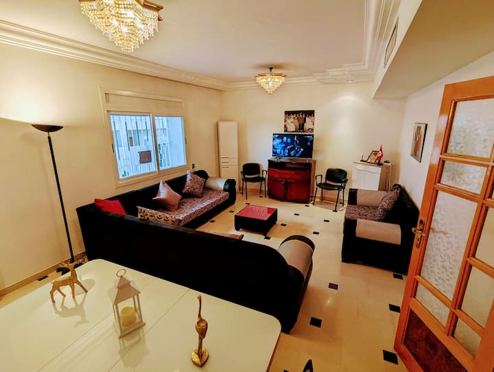 Sublime Appartement S+3 Spacieux - Tunis