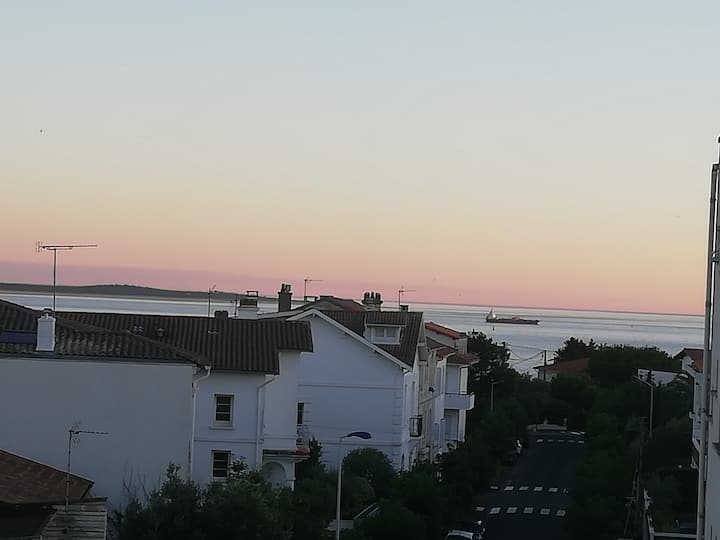 Appartement Terrasse Vue Mer Plage à 60 M - Royan