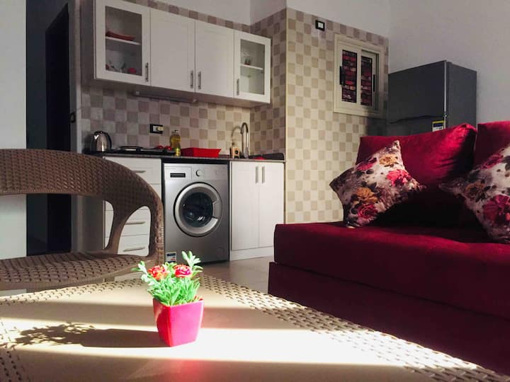 Clean Studio With Pool View, 5 Mins From Beach - Hurghada