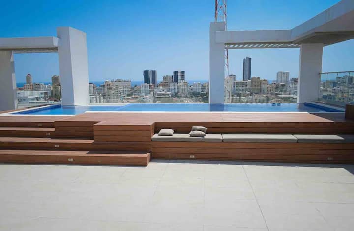 Modern Apt Pool & Gym Evaristo M - Santo Domingo