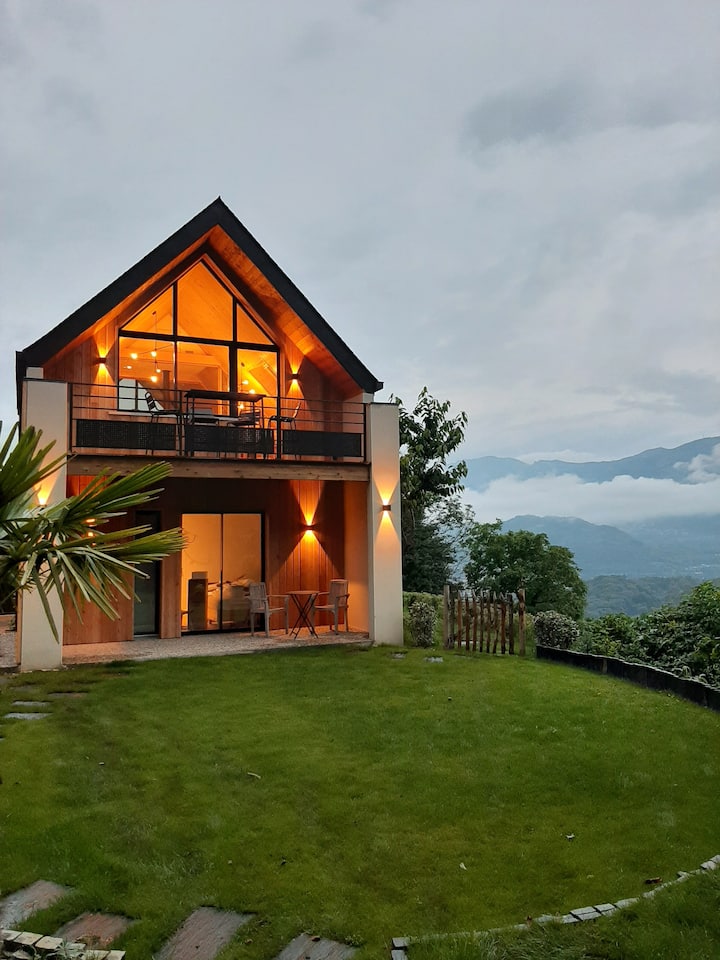 Chalet 5*. Sauna. Panorama. Clim. Borne éLectrique - Pyrenees