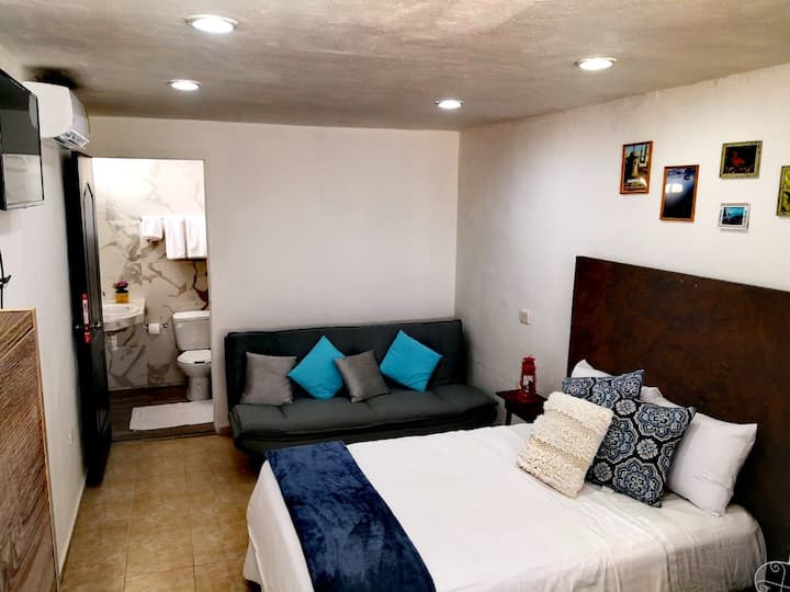 Depa #5 Gran Plaza, Sofa Cama, 5 Min De Siglo Xxi - Mérida